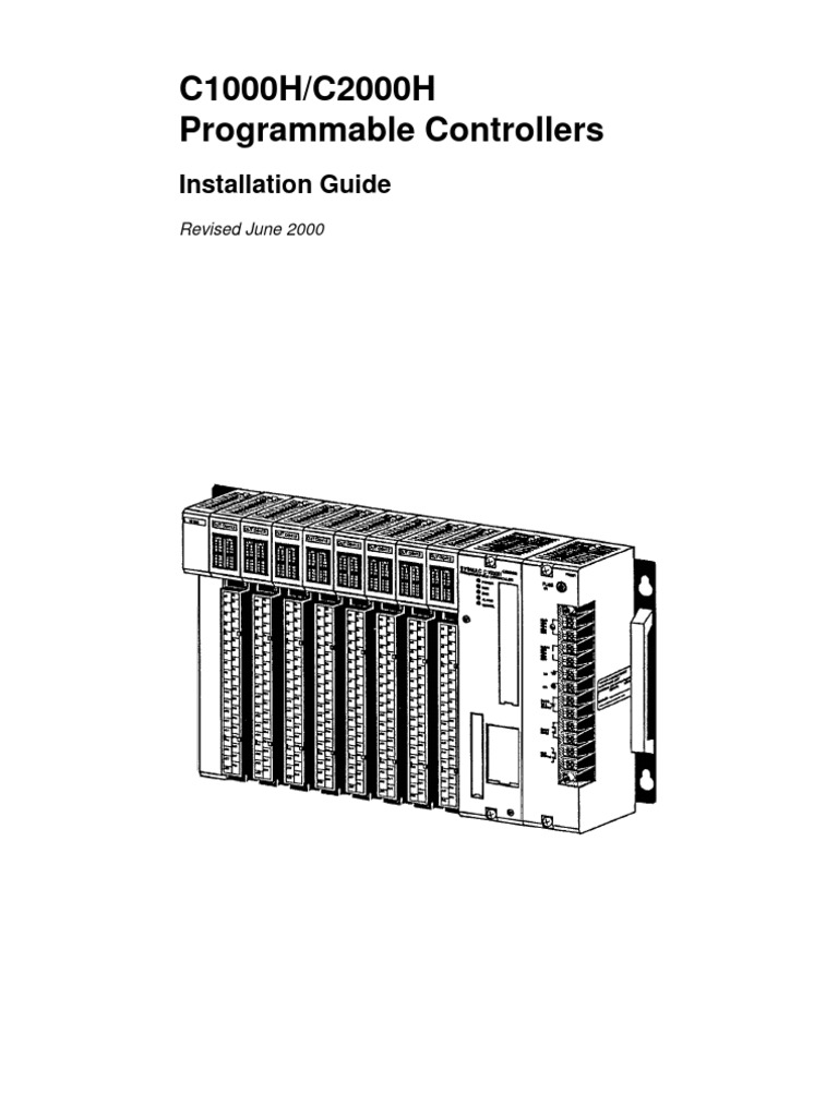 C1000H, C2000H Installation Guide | PDF | Personal Computers | Programming