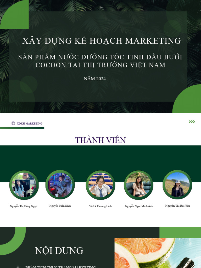 Nhóm 4 XDKH MKT s4 Hk1 2024 | PDF