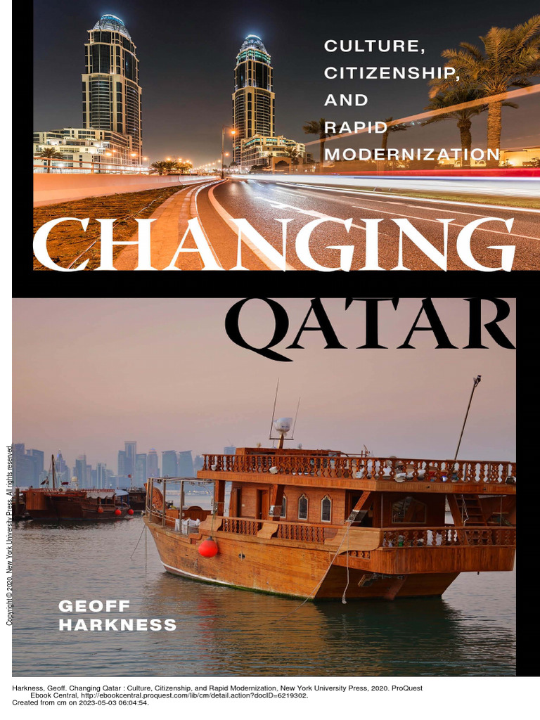 4 Harkness 2020 Changing Qatar - Introduction | PDF | Qatar | Muslim ...