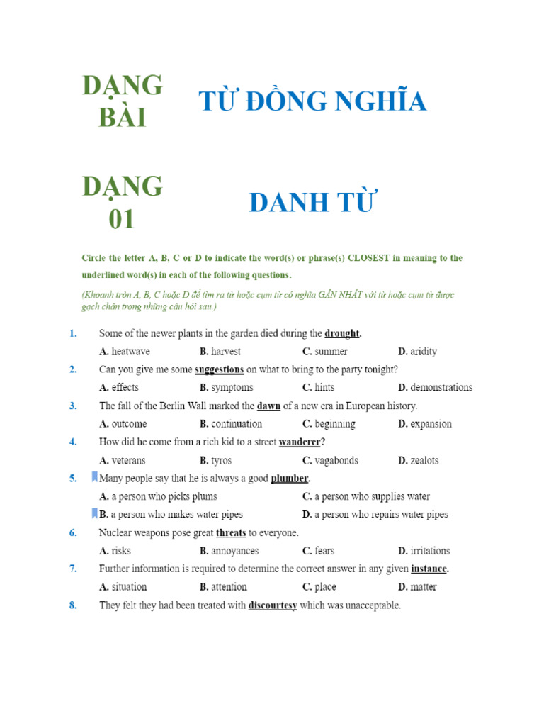 Tu Dong Nghia - Trai Nghia | PDF