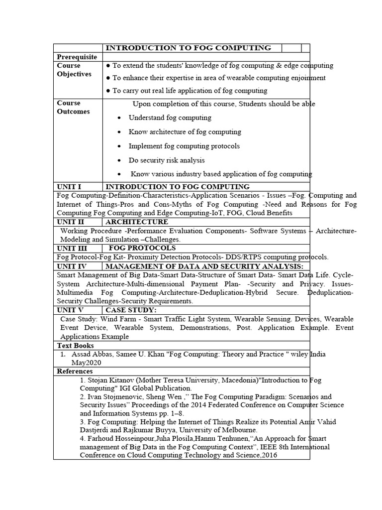 Introduction To Fog Computing | Download Free PDF | Computing ...