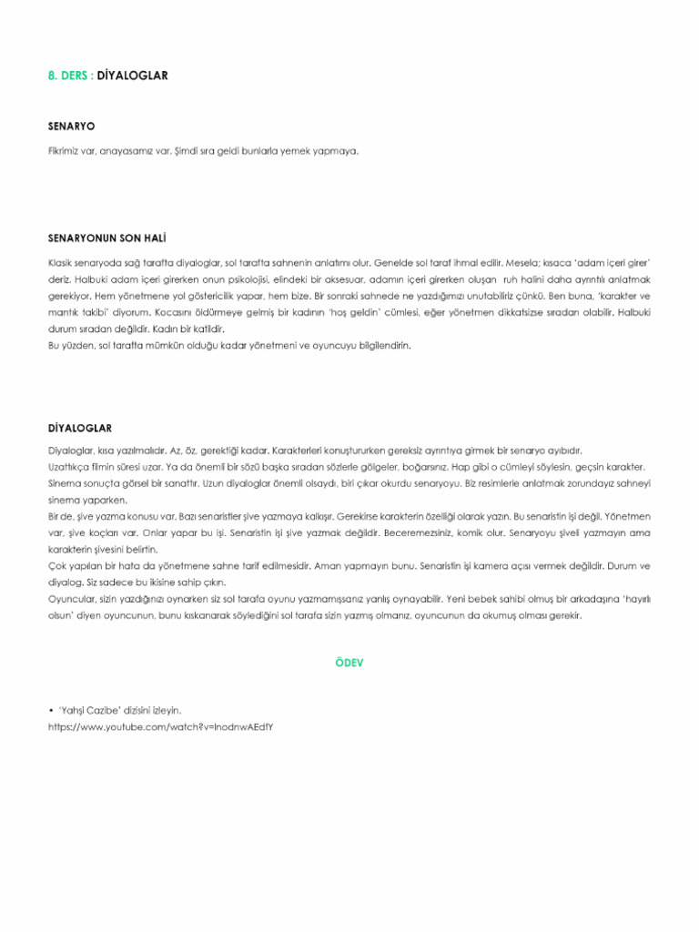 Gani Mujde Diyaloglar | PDF