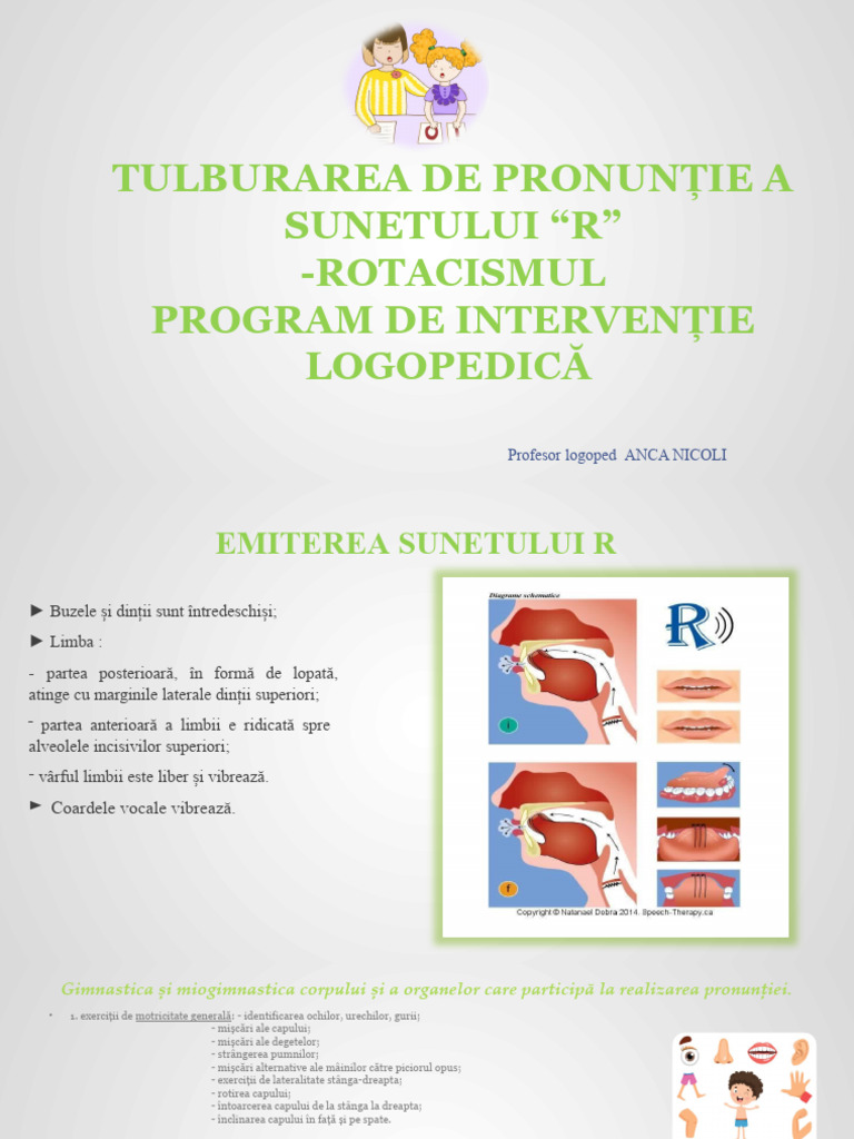 Sunetul R - Plan de Interventie | PDF