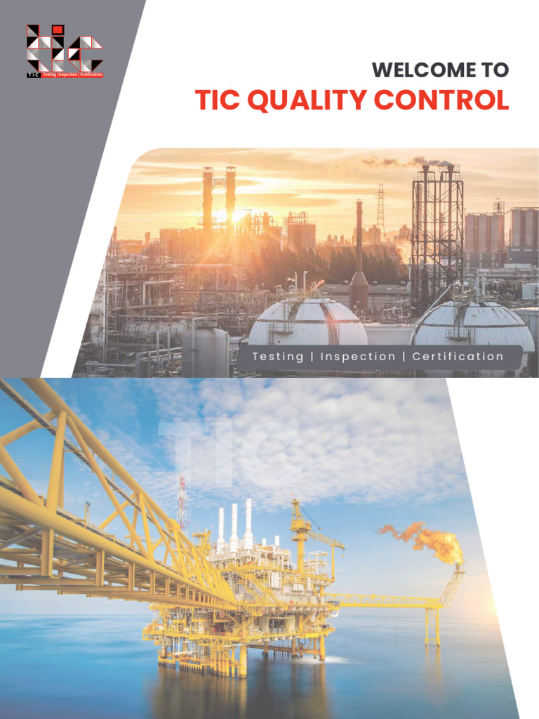 TIC Brochure | PDF | Nondestructive Testing | Calibration
