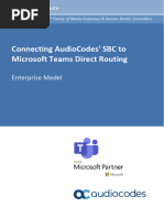SBC Audiocodes - Essentials Configuration | PDF | Session Initiation ...