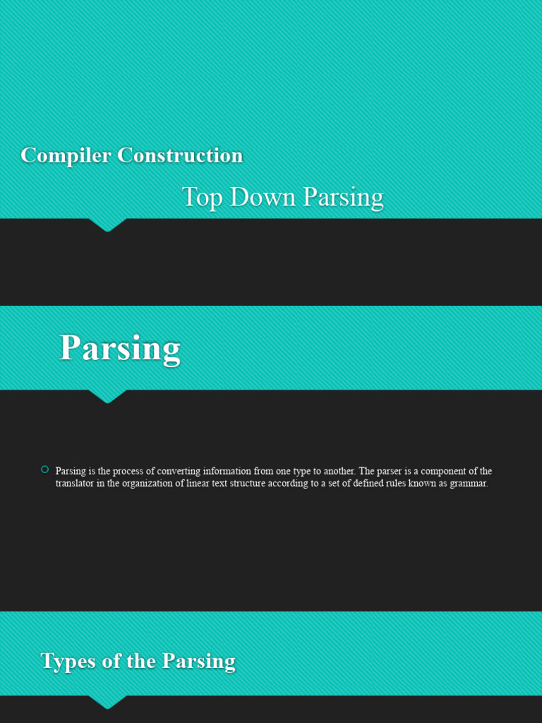 Compiler Presentation | PDF