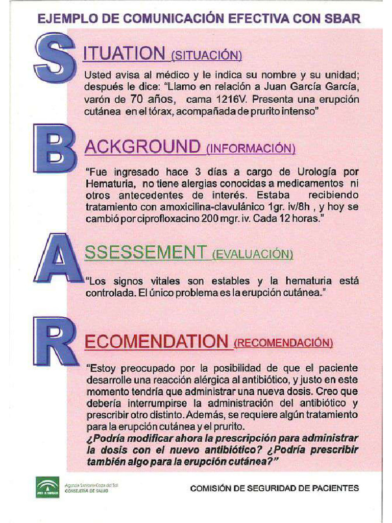 SBAR | PDF