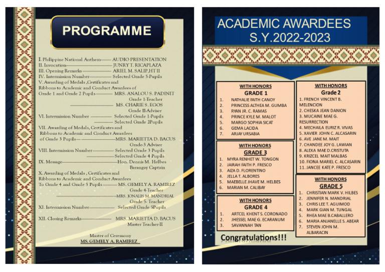 A4 - Program 2023 | PDF