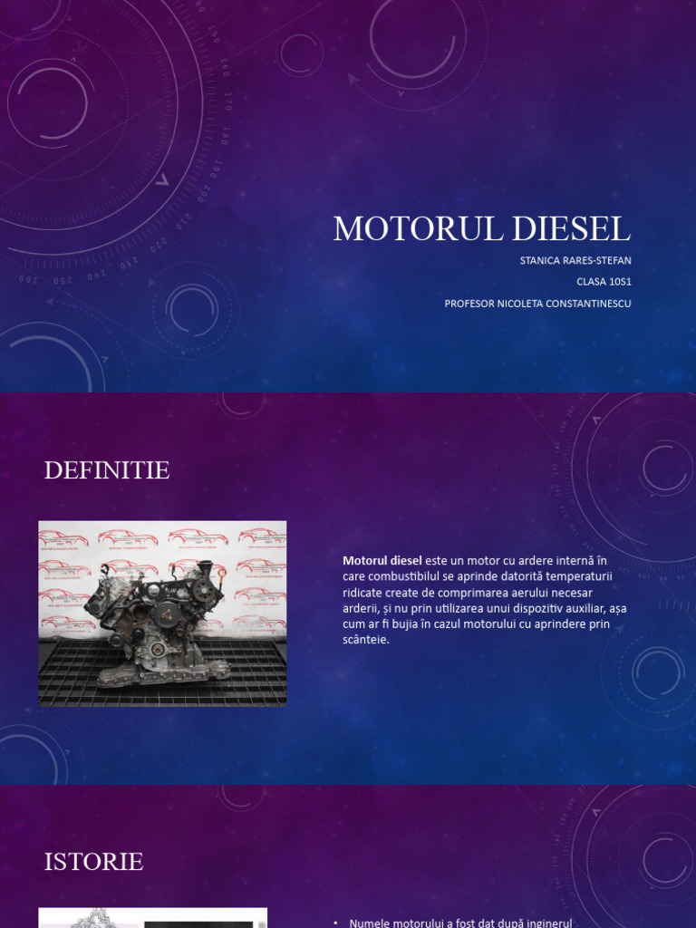 Motorul DIESEL | PDF