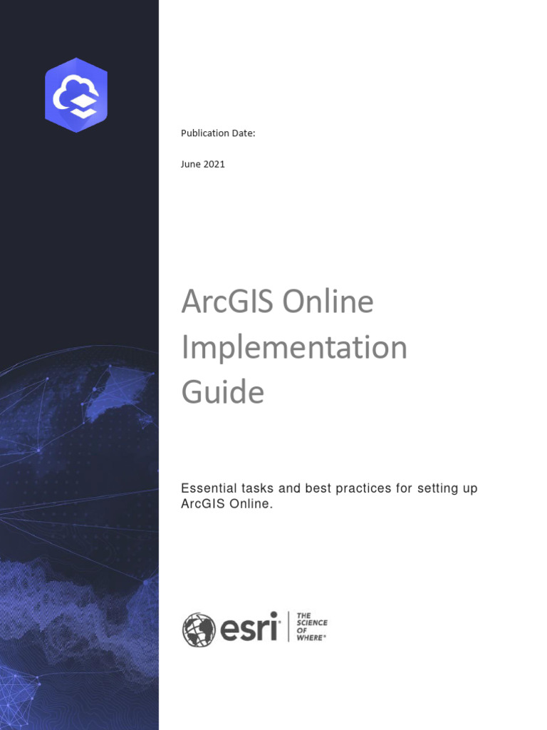 Implement Arcgis Online | PDF | Esri | Arc Gis