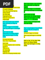 Halik Lyrics | PDF