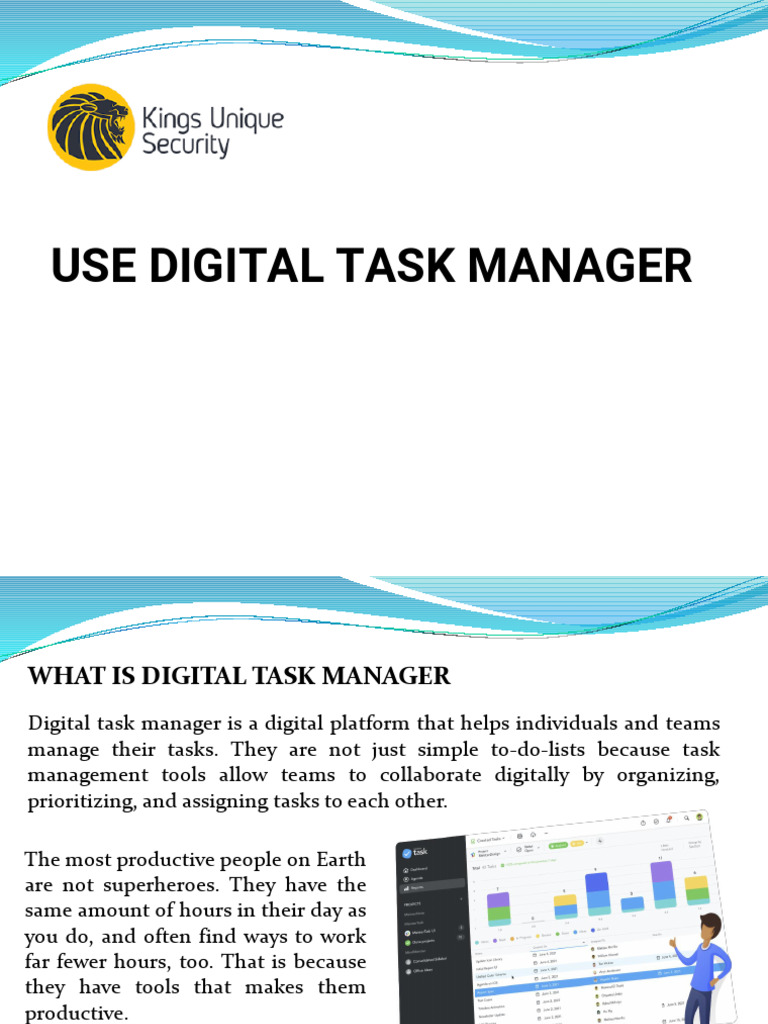 Digital Task Manager | PDF | Automation | Information Technology