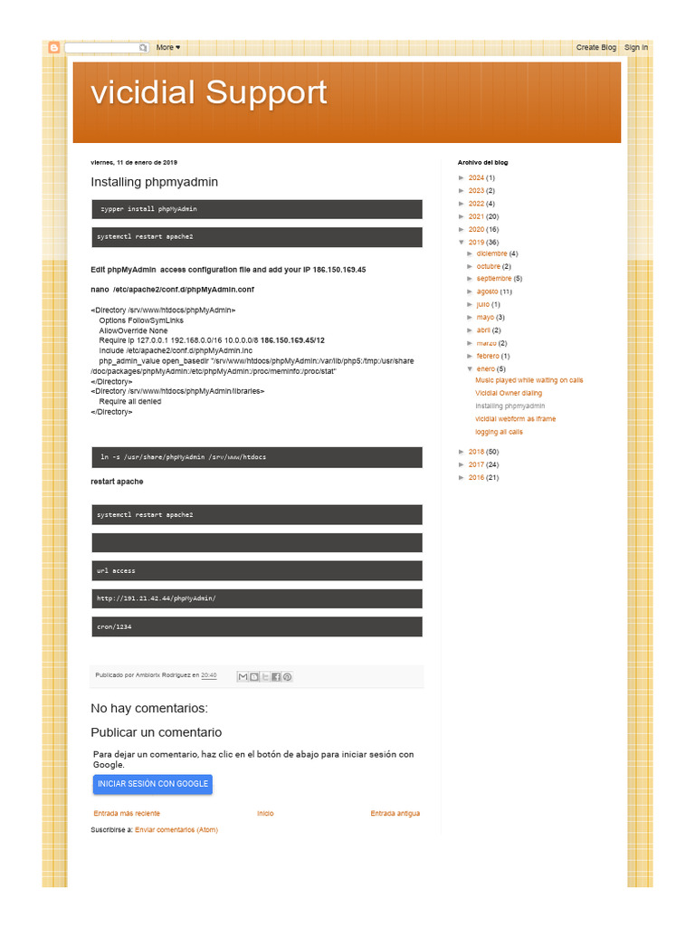 Vicidial Support Installing Phpmyadmin | PDF
