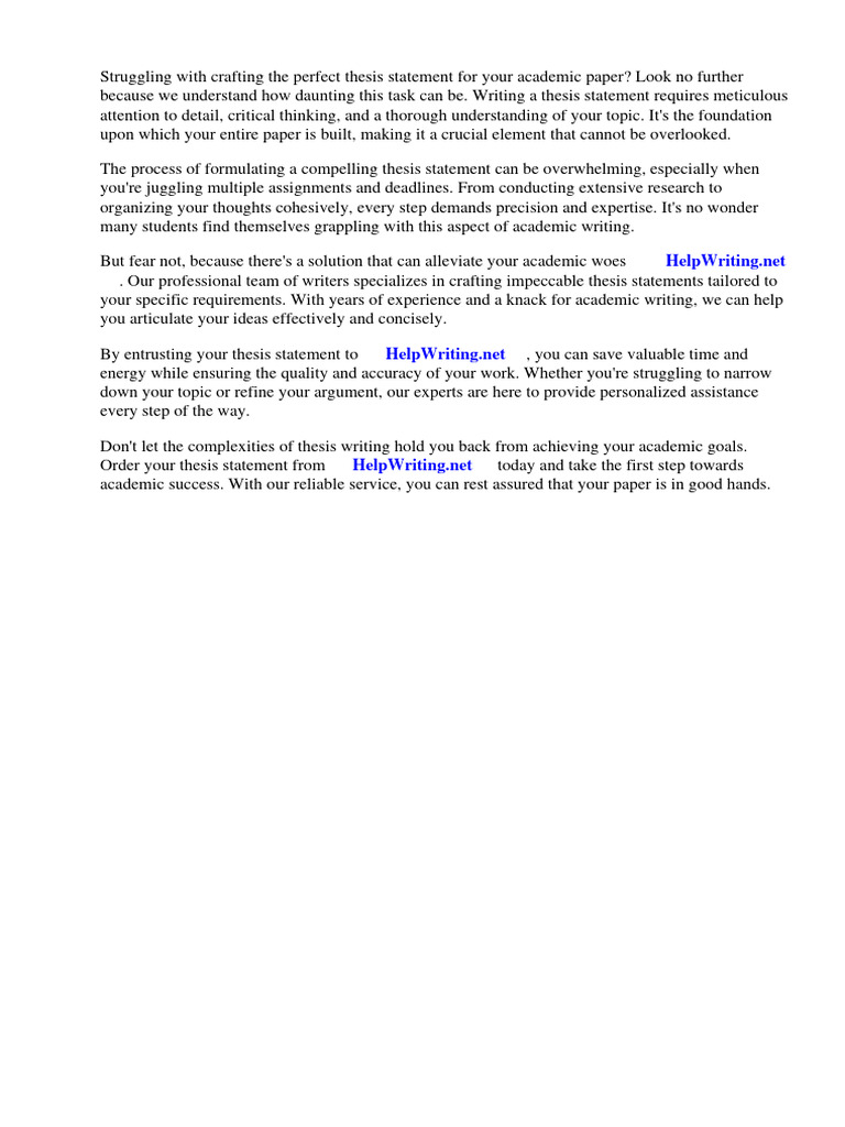 The Notebook Thesis Statement | PDF | Self-Improvement