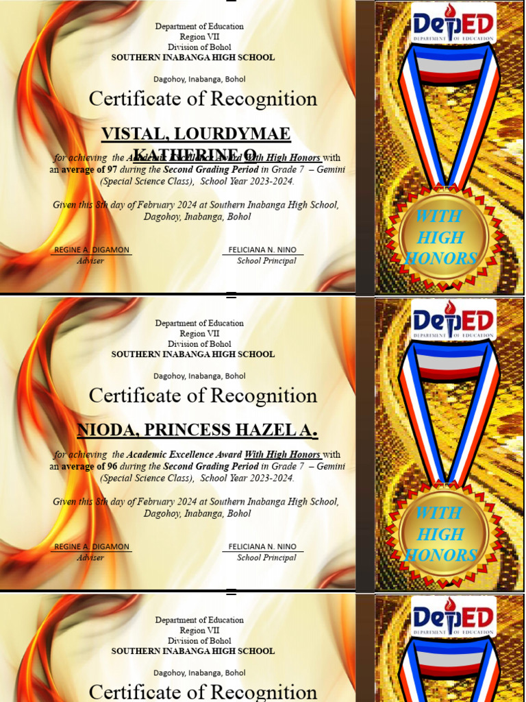 2nd Q. Certification | PDF