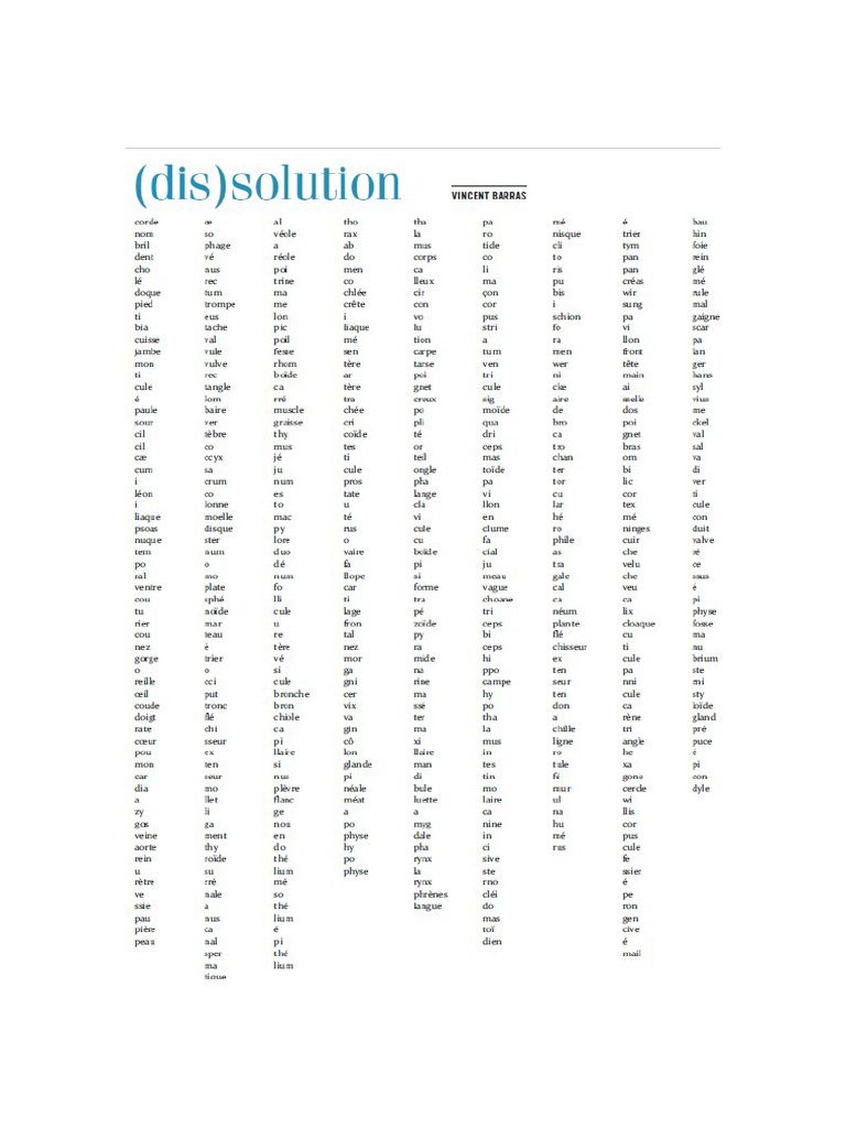 (Dis) Solution | PDF