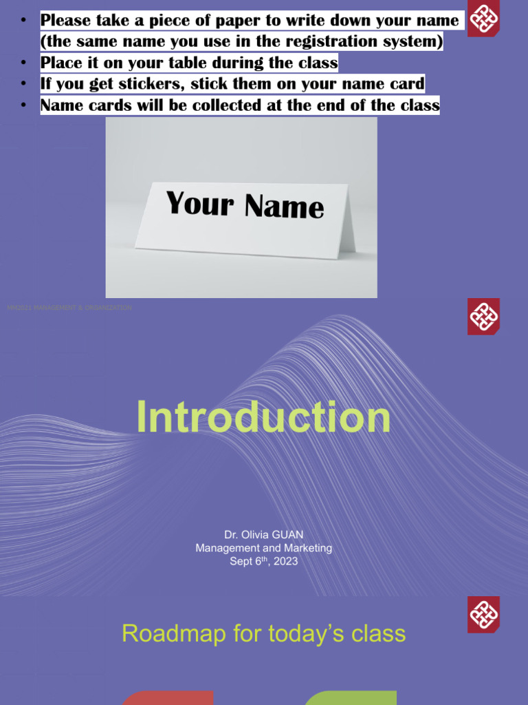 Week 1 Introduction - PUBLIC | PDF