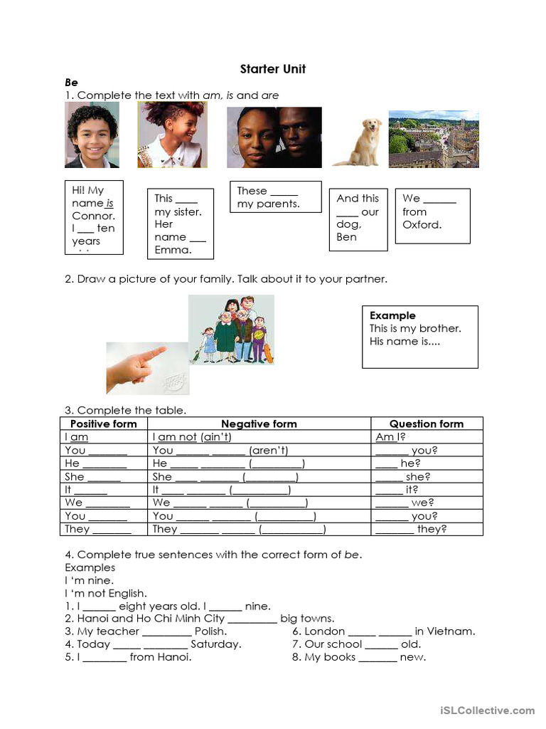 Basic Grammar Review - Have Got - To Be | PDF | Linguistics