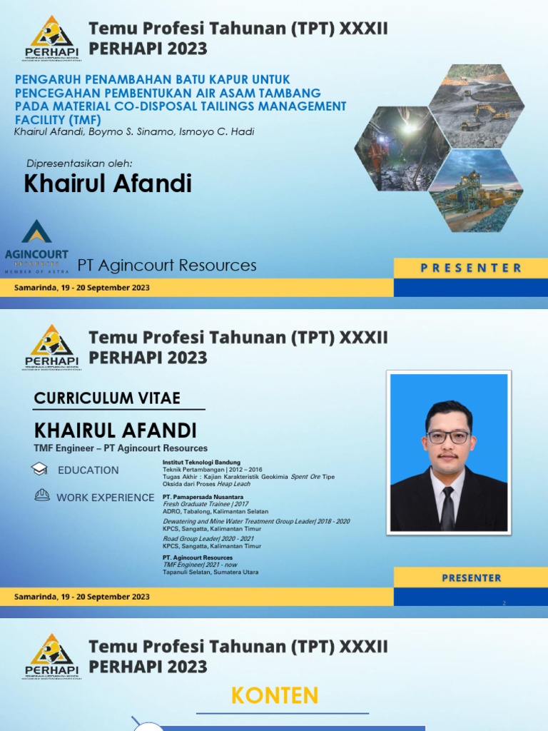 Pengaruh Penambahan Batu Kapur Untuk Pencegahan Pembentukan Air Asam Tambang Pada Material Co ...