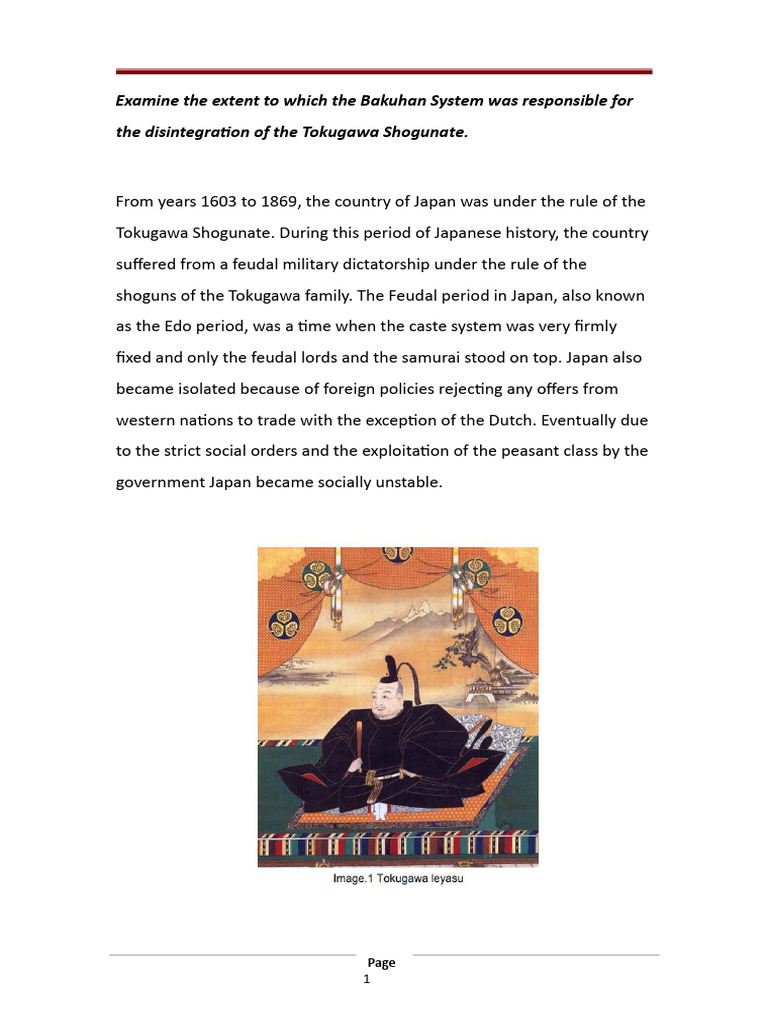 Modeern Japan Assignment | PDF | Japan