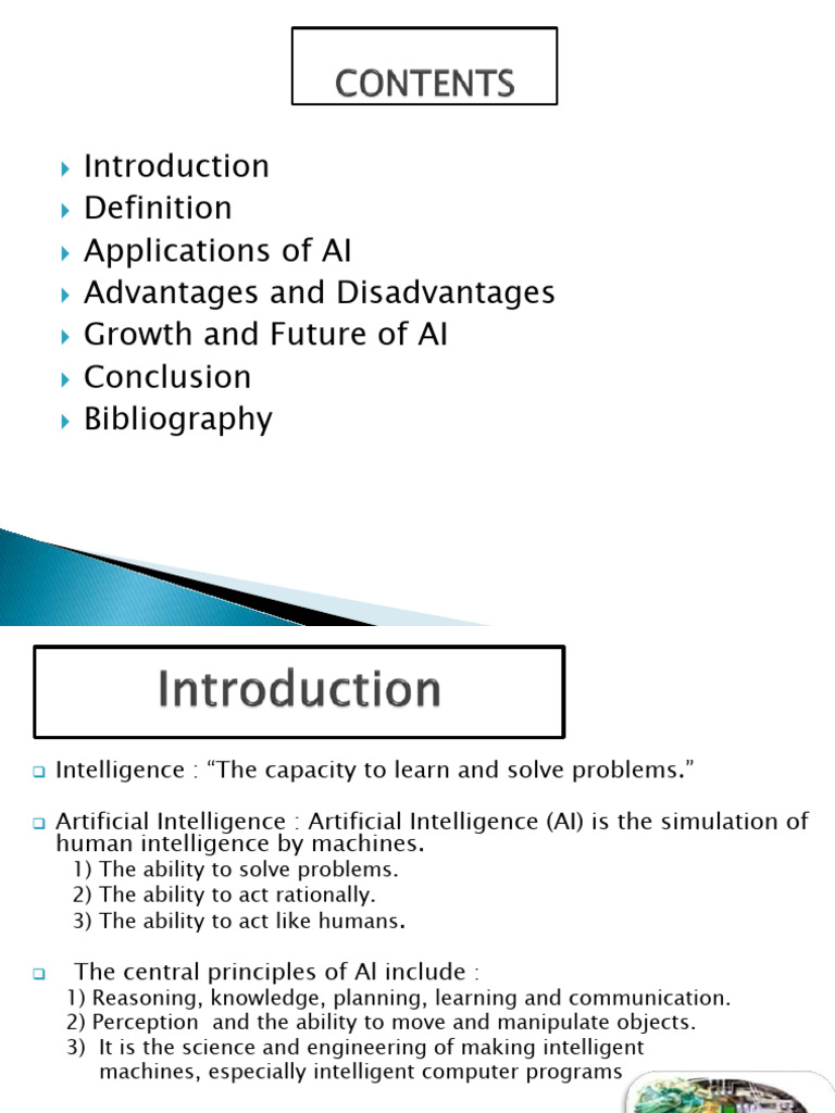Basics of AI | PDF | Artificial Intelligence | Intelligence (AI ...