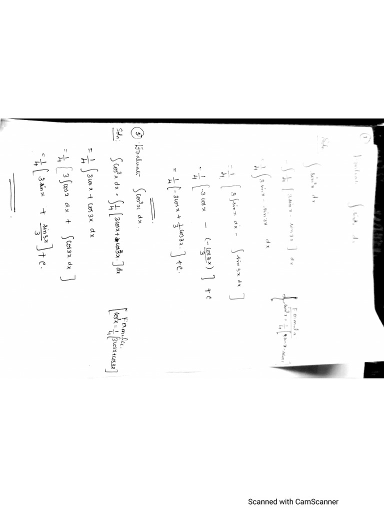 Definite Integration Notes | PDF