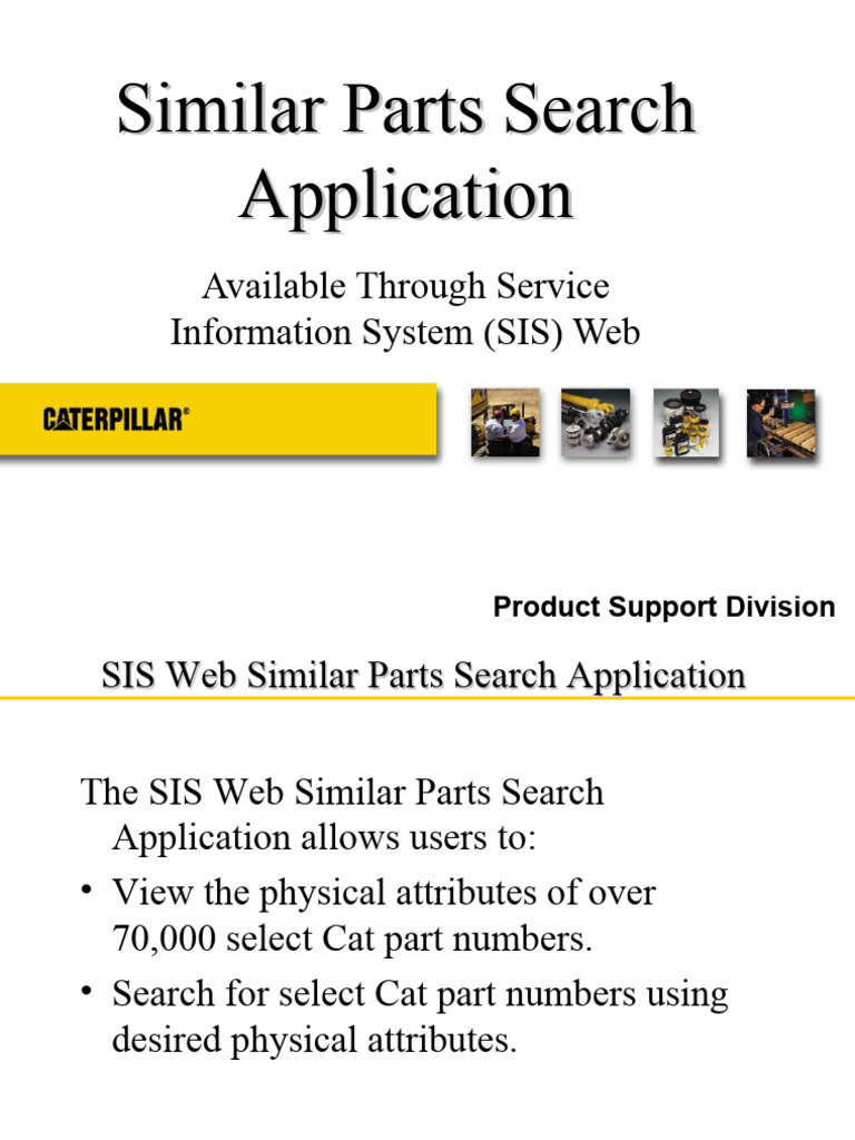 SISSimilar Parts Search | PDF | Index Term | Screw
