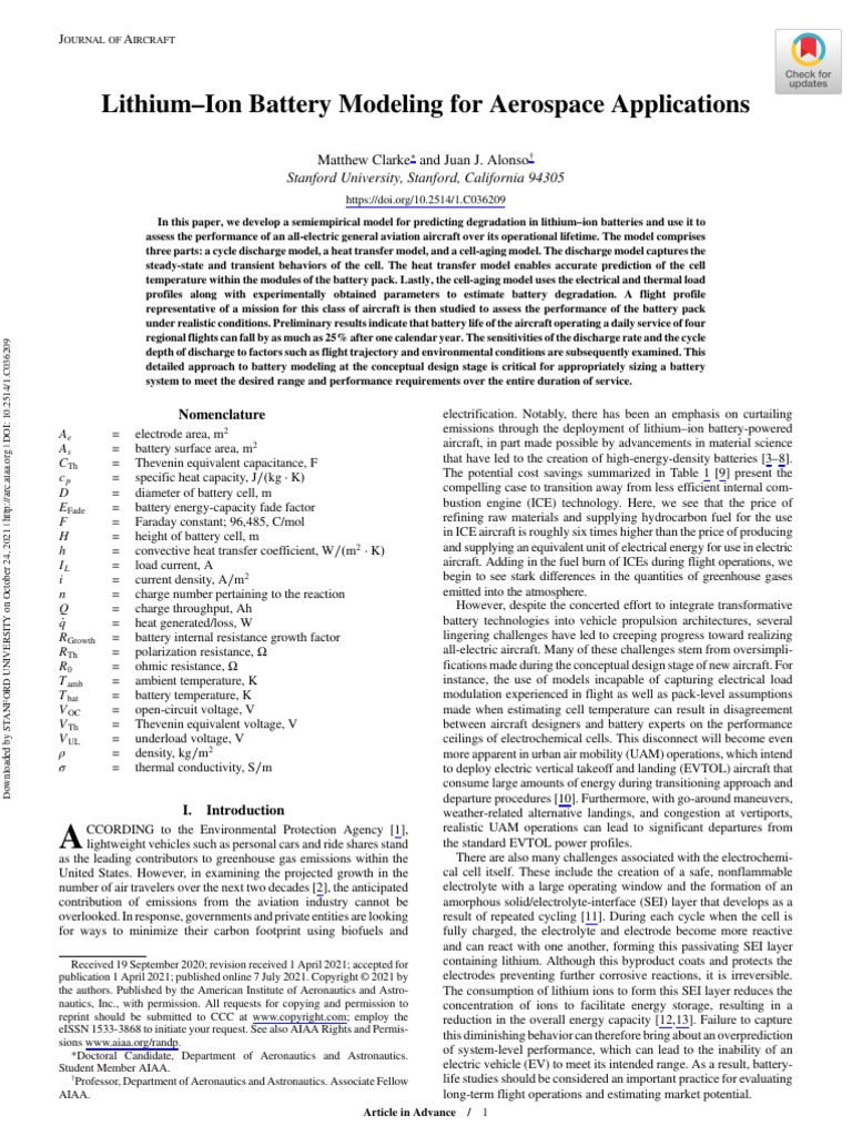 2021 Battery Degradation Modeling | PDF | Lithium Ion Battery ... 2021 Battery Degradation Modeling | PDF | Lithium Ion Battery ...