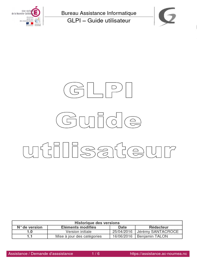 Glpi Guide Utilisateur | PDF