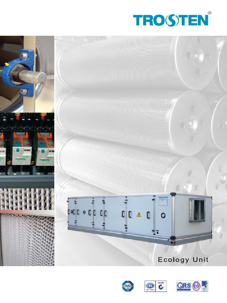 Trosten Ecology Units Overview | PDF | Duct (Flow) | Ultraviolet