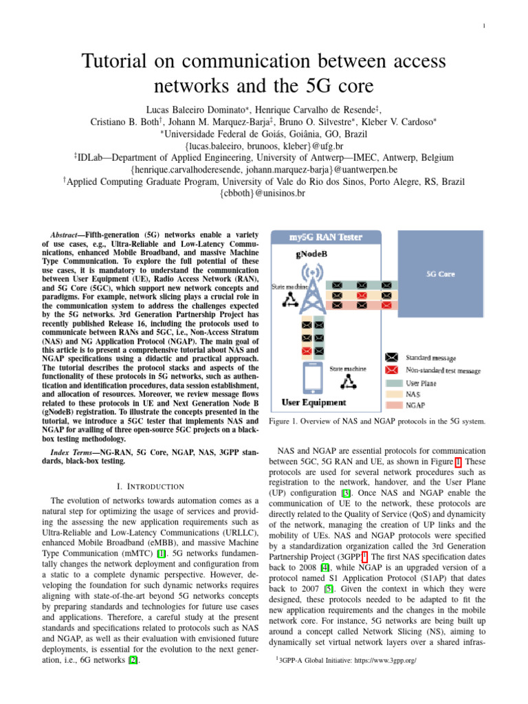 Tutorial On Communication Between Access Networks | PDF | Computer ...