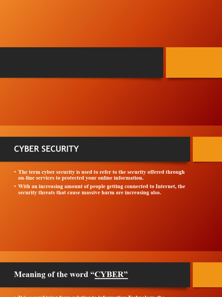 Cyber Security Pdf Malware Security