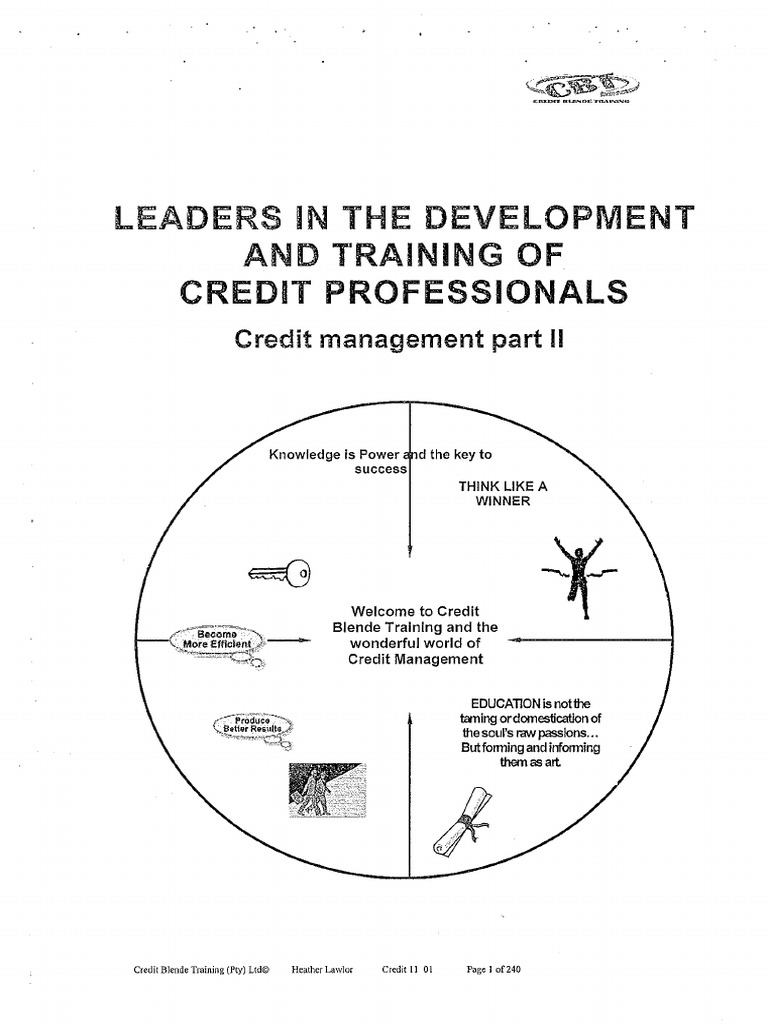 Credit Management Text Book | PDF