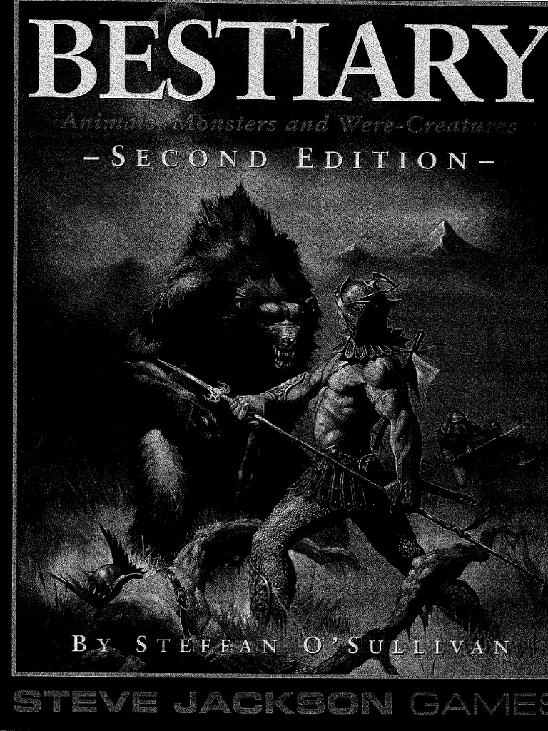 Bestiary (2nd Edition) | PDF | Werewolves