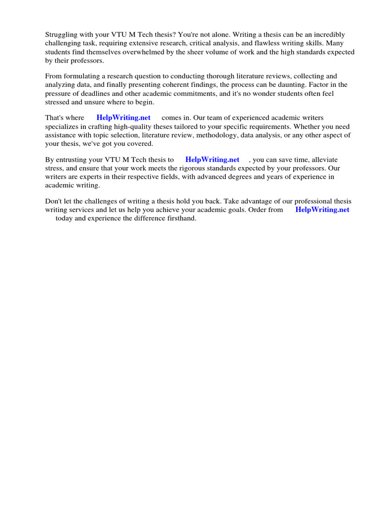 Vtu M Tech Thesis Tracker | PDF | Thesis | Science