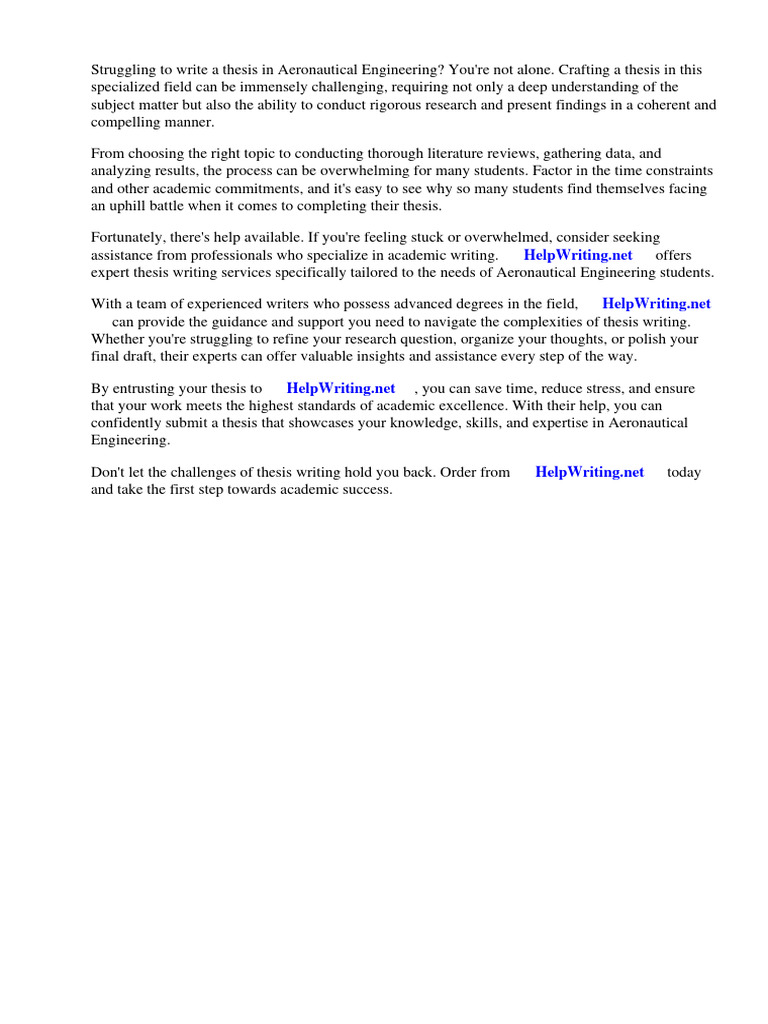 Thesis Topics Aeronautical Engineering | PDF | Engineering | Aerospace Engineering
