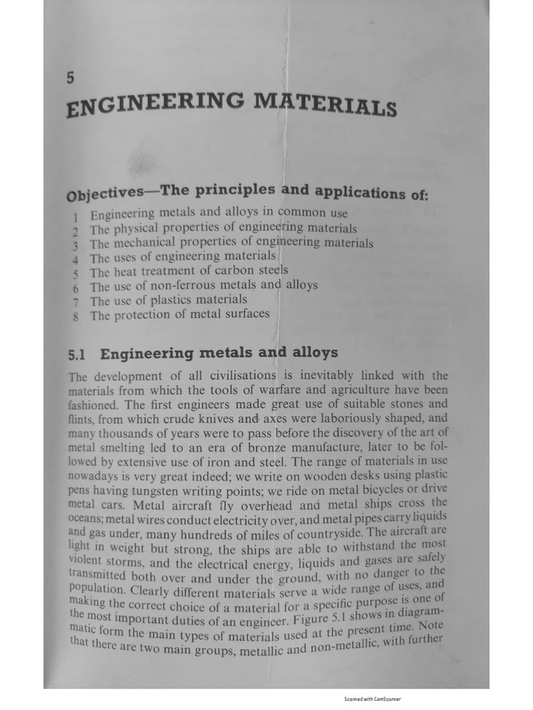 Engineering Materials | PDF