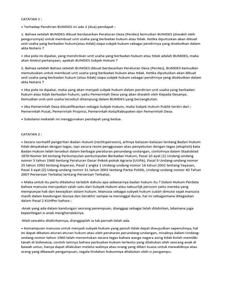 Contoh Dokumen Penutupan Bumdes | PDF