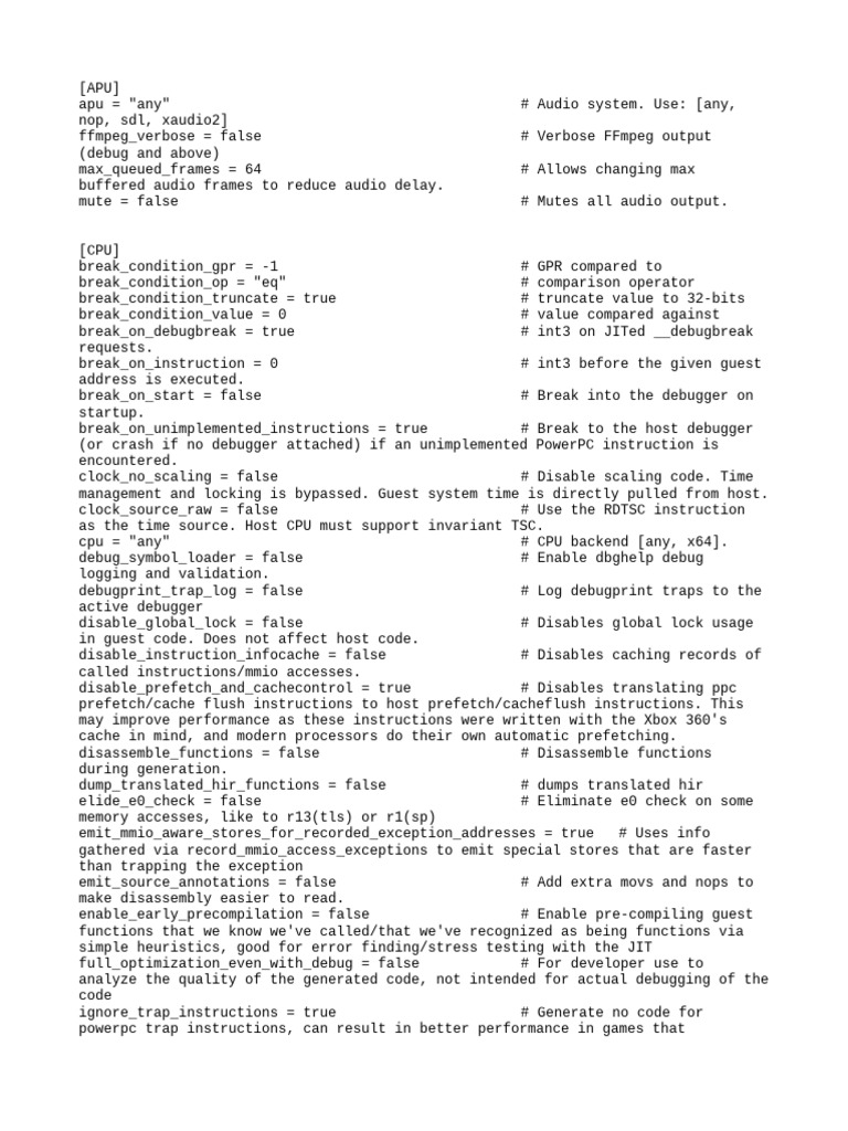 xenia-canary.config.toml | PDF | Shader | Graphics Processing Unit