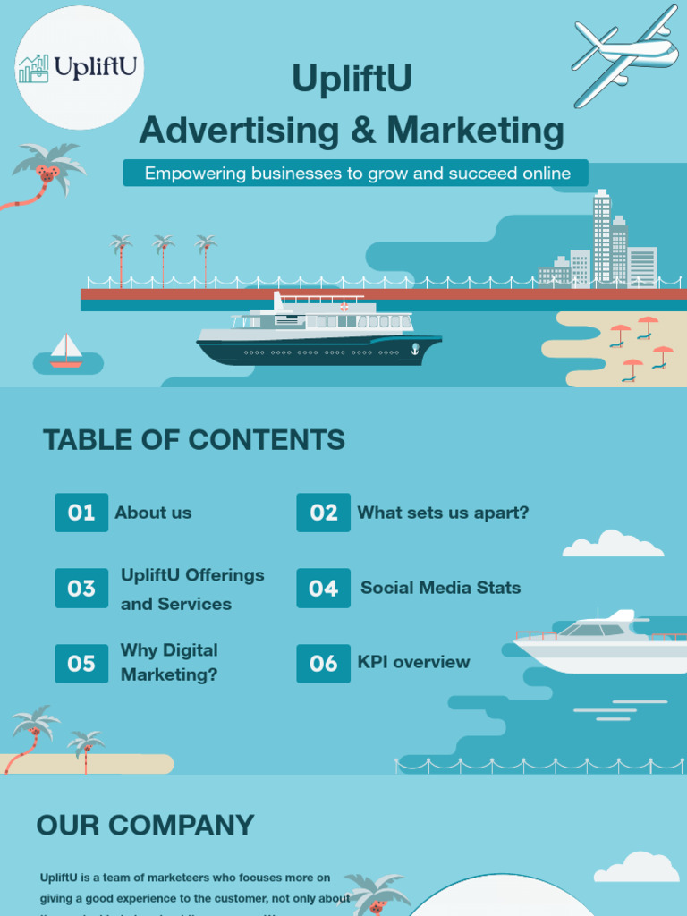 UpliftU Presentation Deck | PDF | Digital Marketing | Social Media Marketing