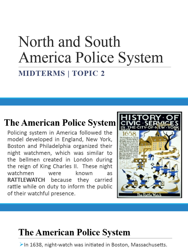 North and South America Police System | PDF | Police | Royal Canadian ...