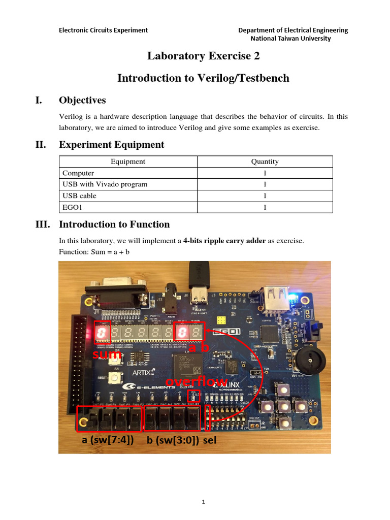 Lab 2 | PDF | Logic Synthesis | Electronic Design