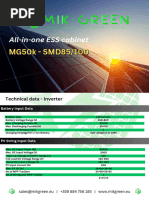 SigenStack BAT 12.0 Specifications | PDF | Energy Technology | Electric ...