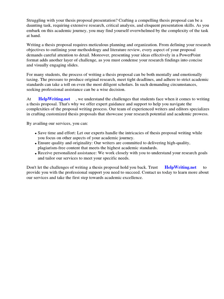 Thesis Proposal Ppt Template | PDF | Thesis | Microsoft Power Point