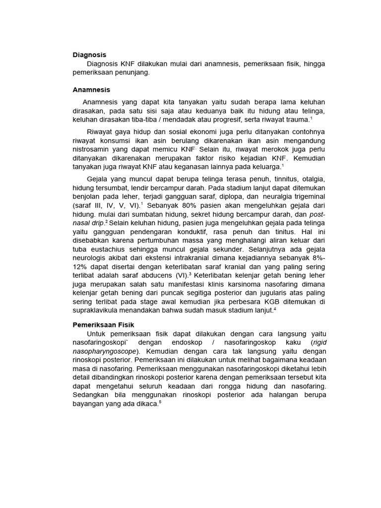 Diagnosis KNF | PDF