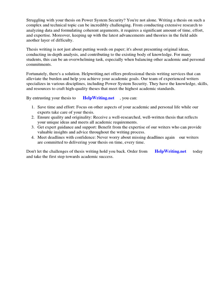 Thesis Power System Security | Download Free PDF | Computer Security | Security