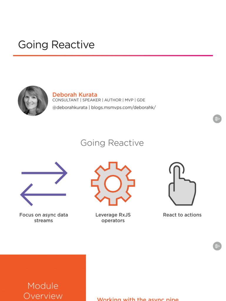 Rxjs Going Reactive Slides Pdf Computer Programming Computing 