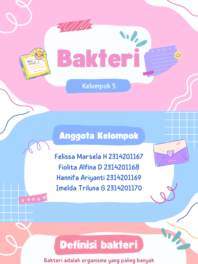 Definisi dan Fungsi Bakteri Uniseluler | PDF | Griya & Taman ...