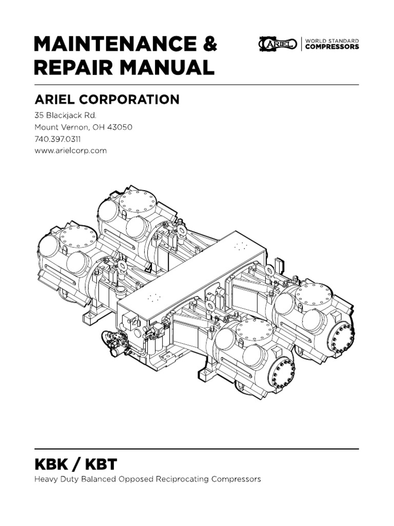 Compressor Maintenance Guide | PDF | Screw | Engines