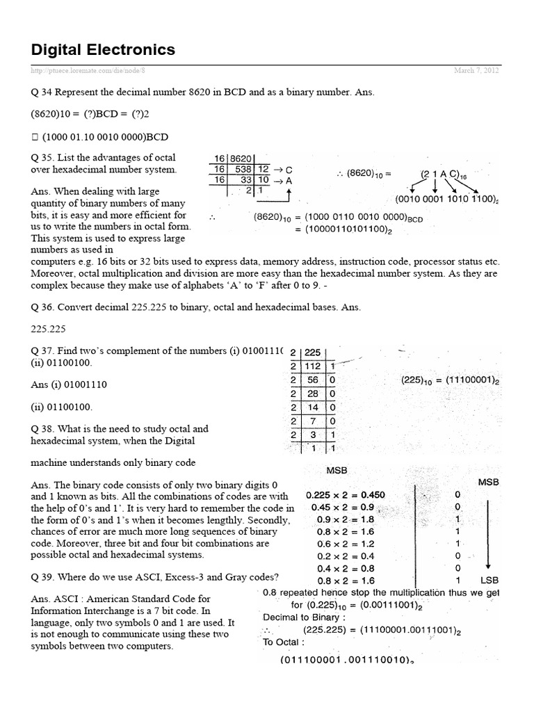 Analog Digital Download Free Pdf Binary Coded Decimal Bit